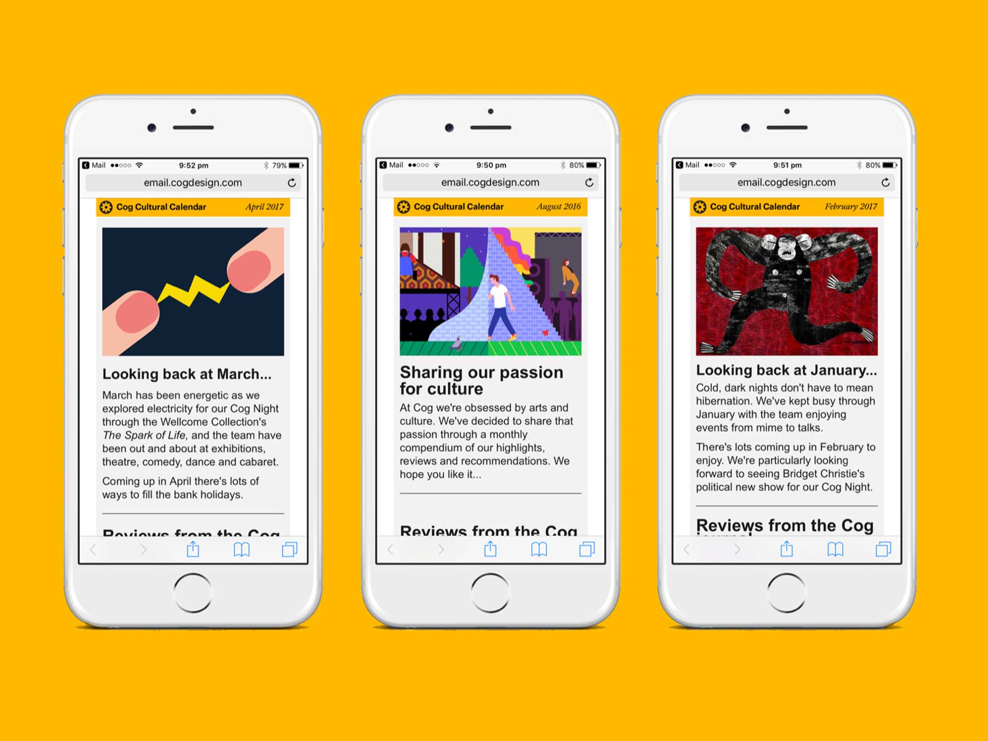 A year of our Cultural Calendar - Cog Design