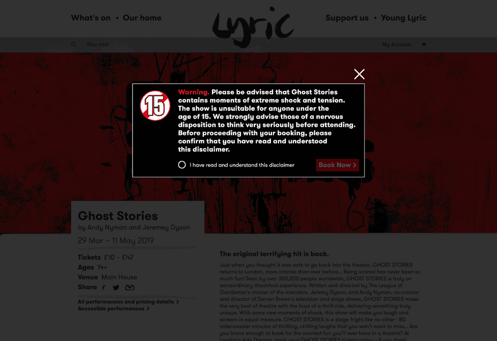 Ghost Stories - Cog Design