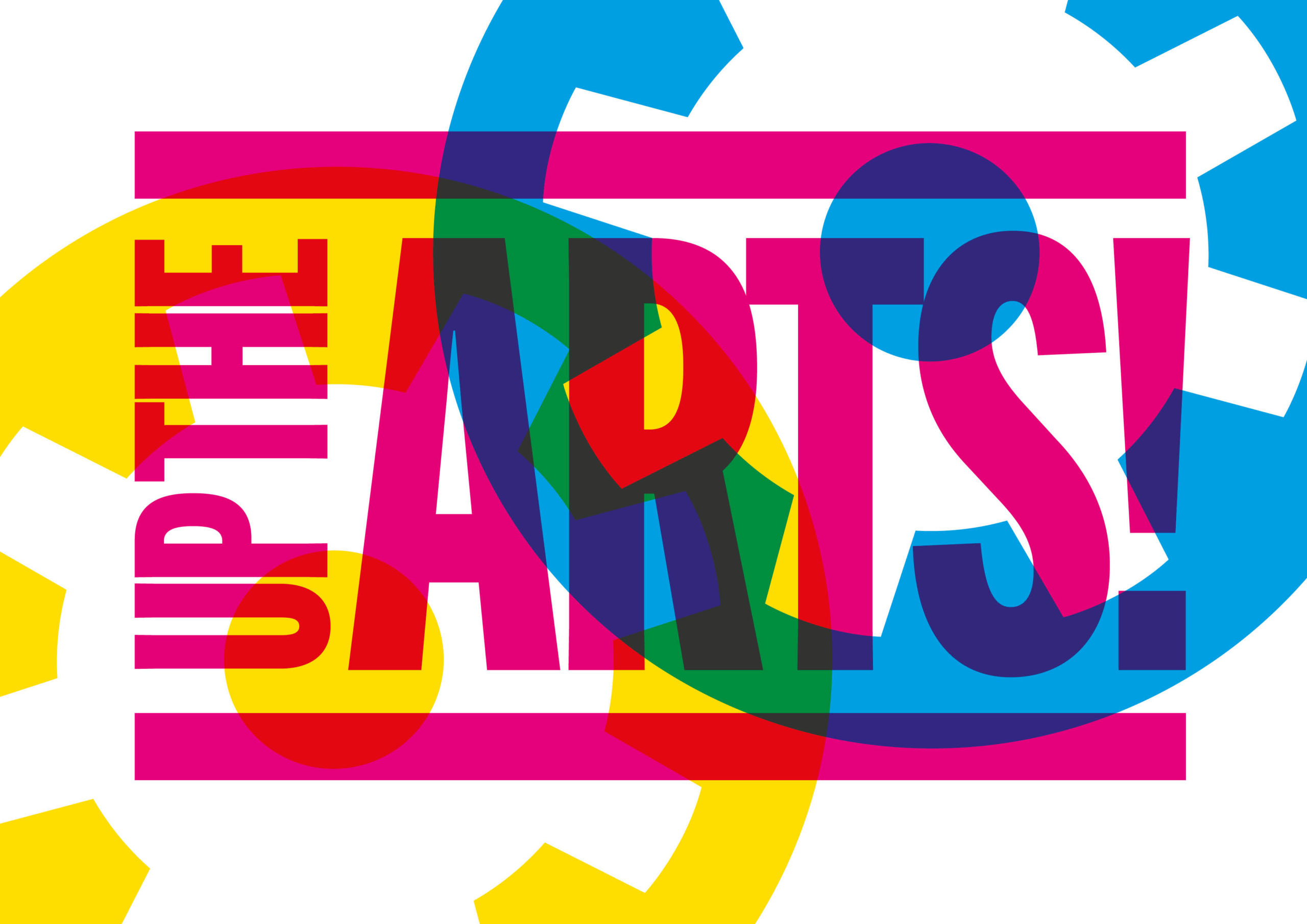 Up the Arts! Typo Circle at D&AD - Cog Design